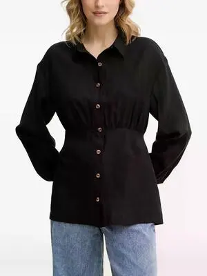 NEVER FULLY DRESSED Zoe Shirt - Black