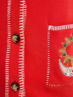 NEVER FULLY DRESSED Embroidered Cardigan
