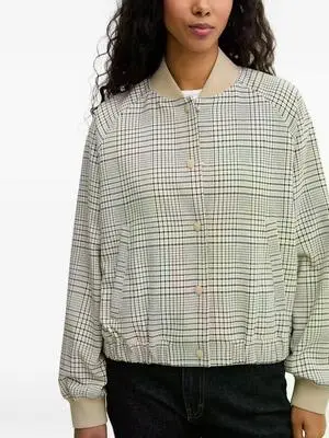 Marc O'polo Checked Bomber Jacket