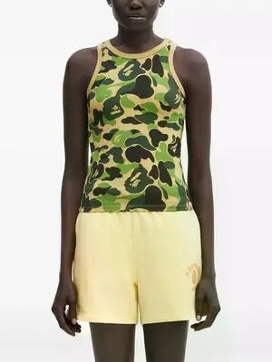 A BATHING APE Camouflage-pattern Top - Neutrals
