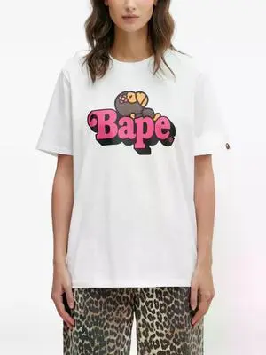 A BATHING APE Logo-print T-shirt