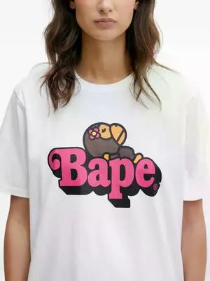 A BATHING APE Logo-print T-shirt