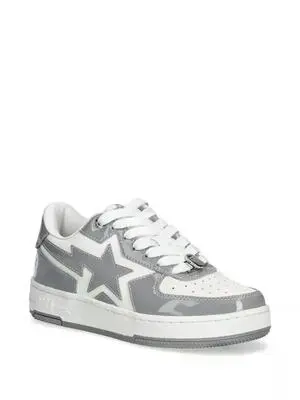 A BATHING APE Star-embellished Low Top Sneakers