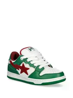 A BATHING APE Star-embellishment Sneakers - White