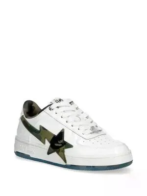 A BATHING APE Star-embellishment Sneakers - White