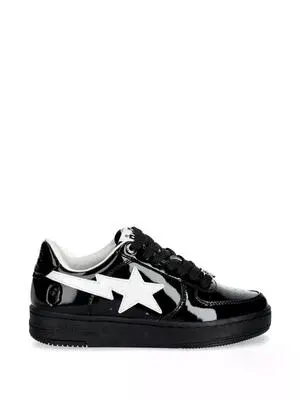 A BATHING APE Star-embellished Sneakers - Black