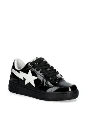 A BATHING APE Star-embellished Sneakers - Black