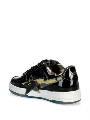 A BATHING APE Camouflage-pattern Sneakers