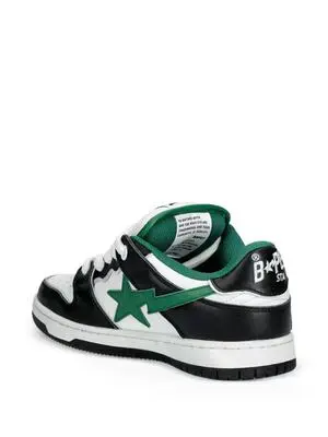 A BATHING APE Star-embellishment Sneakers - White