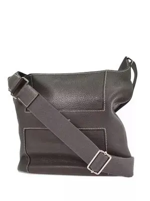 Hermès 1994 Goodnews Pm Shoulder Bag - Grey