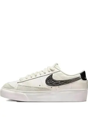 Nike Blazer Low Platform Sneakers - White