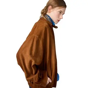 Miu Miu Suede Jacket - Cinnamon