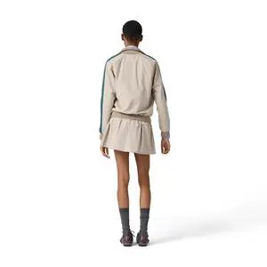 Miu Miu Washed Twill Blouson Jacket - Khaki/green