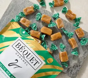 BEQUET CONFECTIONS Bequet Caramel 24oz Bag Butterscotch Or Sea Salt Caramels - One-color