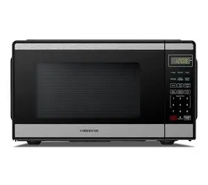 FARBERWARE 0.9 Cu. Ft. Black & Stainless Steel Microwave - Silver