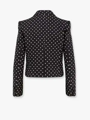Valentino Garavani Polka Dot Viscose Blazer