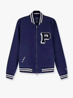 Polo Ralph Lauren Cotton Bomber With Logo Patch