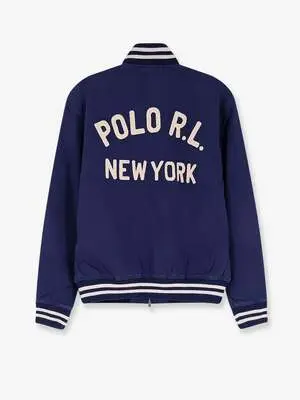 Polo Ralph Lauren Cotton Bomber With Logo Patch