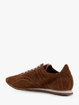 TOTEME Leather Sneakers With Stitching Detail