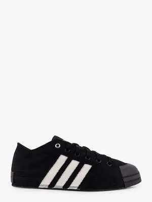ADIDAS Y-3 Canvas Sneakers With Logo On The Ide - Black