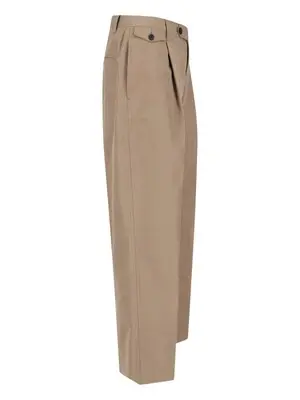 DUNST Slacks' Chino Pants - Brown