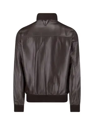 VALSTAR Valstarino Nappa Leather Jacket - Brown