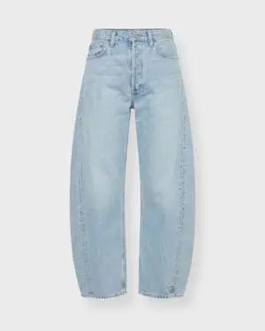AGOLDE Jeans Luna Pierced Taper - Light Blue Wash