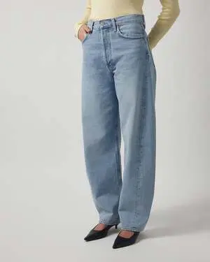 AGOLDE Luna Pierced Taper Jeans