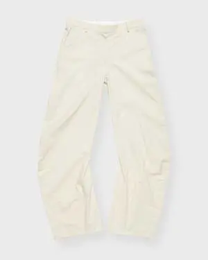 Acne Studios Trousers Cargo Barrel - Ljusbeige