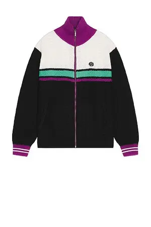 RICE NINE TEN Knitting Jogging Suit Jacket