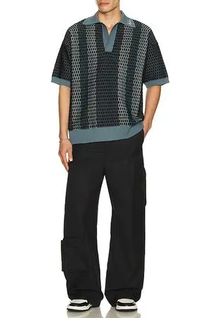 Amiri Striped Polo