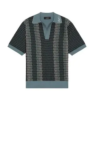 Amiri Striped Polo