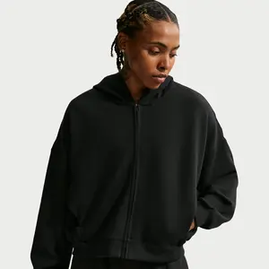 Nike 24.7 Impossiblysoft Full-zip Hoodie - Black