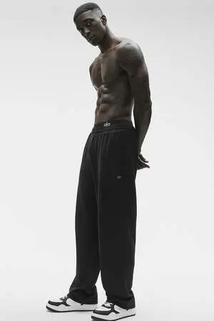 Alo Yoga Double Take Straight Leg Pants - Black