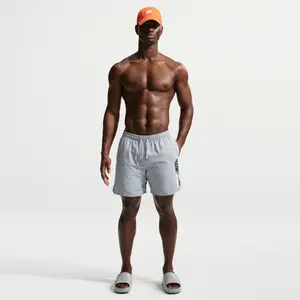 Nike Swim Breaker 7" Volley Shorts - Grey