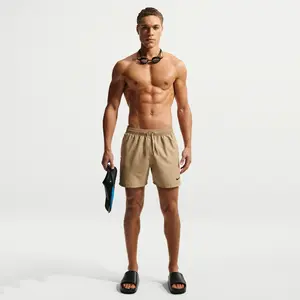 Nike 5" Brief-lined Volley Short - Brown
