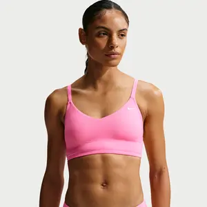 Nike Swim Essential V-neck Midkini - Pink