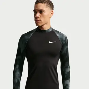 Nike Whitewater Long Sleeve Rashguard Top - Black
