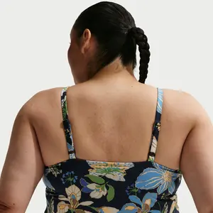 Nike V-neck Tankini - Blue