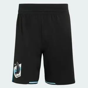 Adidas Minnesota United Fc 26/27 Home Authentic Shorts - Black