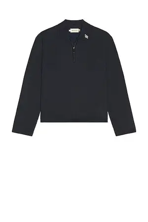 HONOR THE GIFT Wavy Knit Long Sleeve Polo