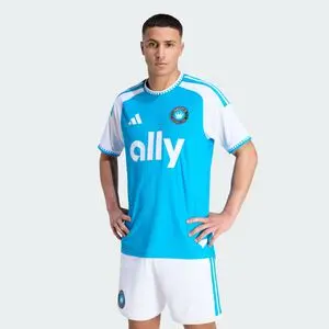 Adidas Charlotte Fc 26/27 Home Authentic Jersey - Sharp Blue