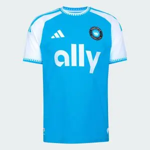 Adidas Charlotte Fc 26/27 Home Authentic Jersey - Sharp Blue