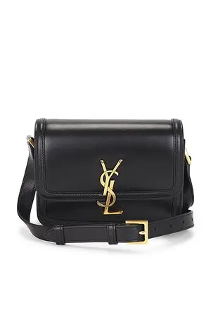 Saint Laurent Small Solferino Satchel Bag - Nero