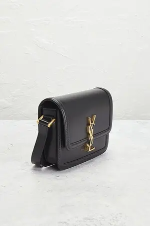 Saint Laurent Small Solferino Satchel Bag - Nero