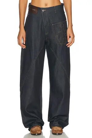 Jw Anderson Twisted Jeans For Men