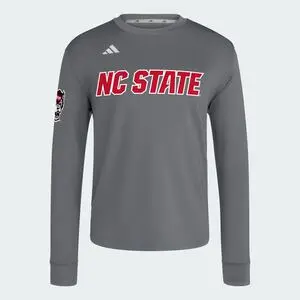 Adidas North Carolina Wolfpack Dugout Crew - Team Dark Grey / White / Ncaa-ncs-7n4