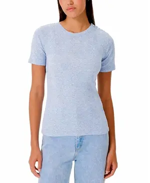 GOLDIE LEWINTER Beatrice Tee - Blue Heather