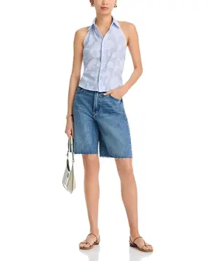 CISSA Bow Back Halter Top