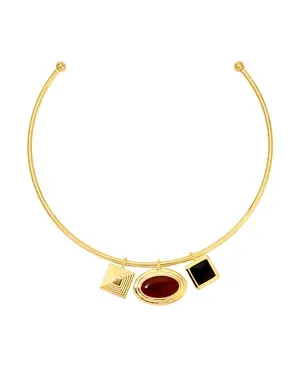 HEAVEN MAYHEM Solene Choker Charm Bundle - Gold